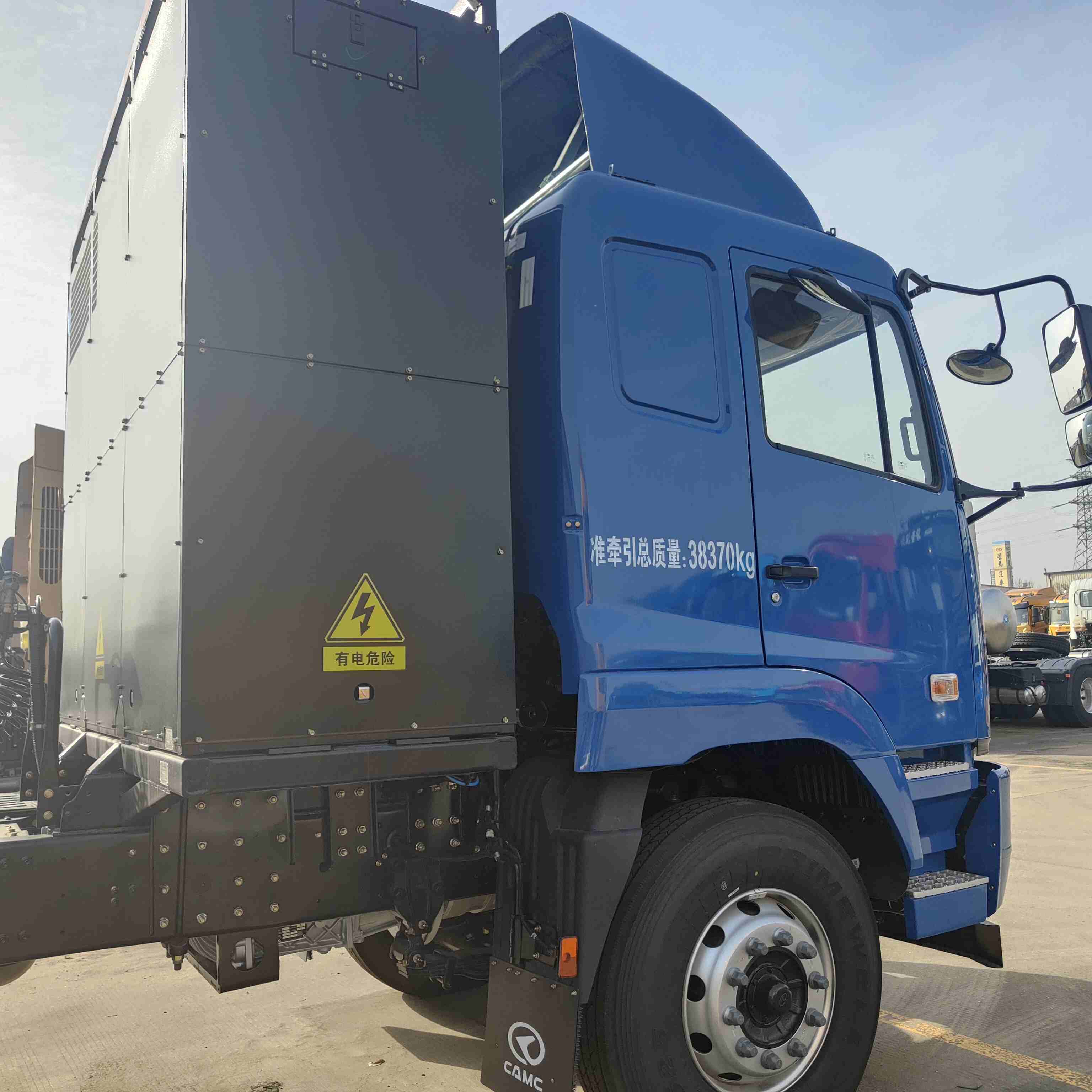 Long Range Electric Truck With Generator For Factory from China ...